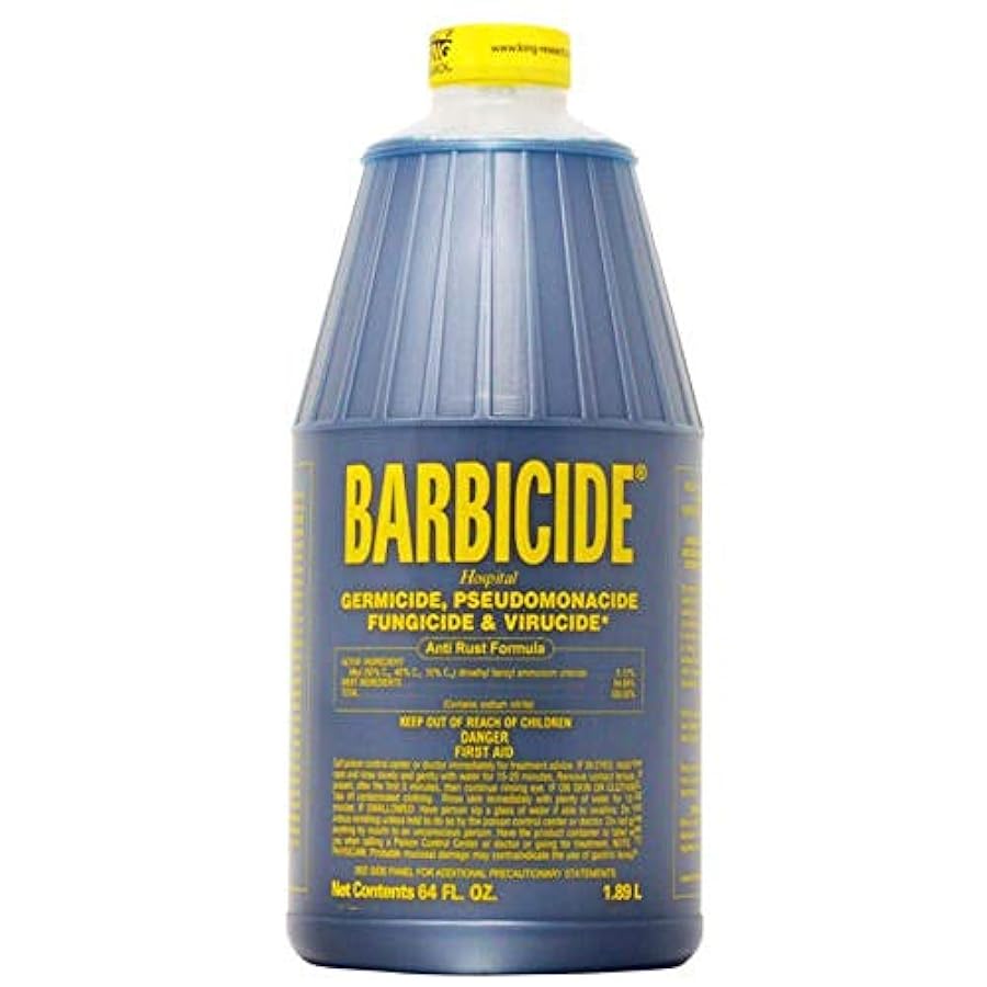 Barbicide Disinfectant Solution 64fl Oz (1.89 Litre) – Le Kare Beauty ...